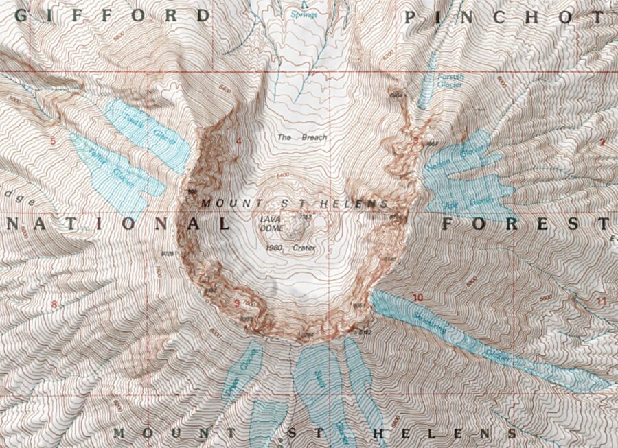 A Bird’s Eye View of Mount St. Helens - Portland Art Museum